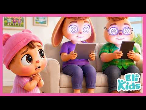 Phones Took Mom & Dad Away! Eli Kids Songs & Nursery Rhymes