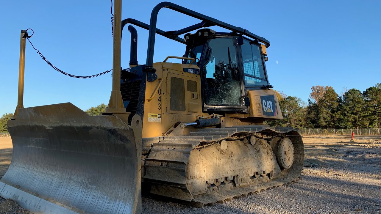 Caterpillar D6K2 Bulldozers at Kior - YouTube