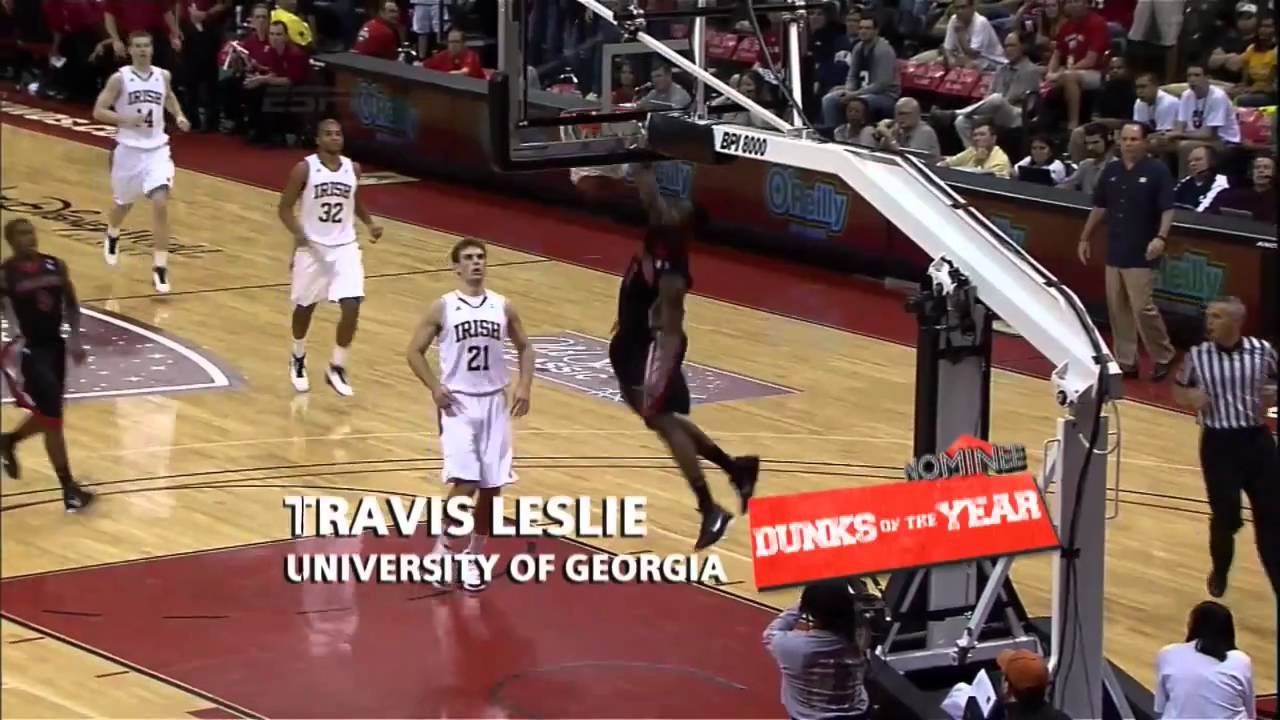 Travis Leslie - Georgia (Dunk of the Year Nominee) - YouTube