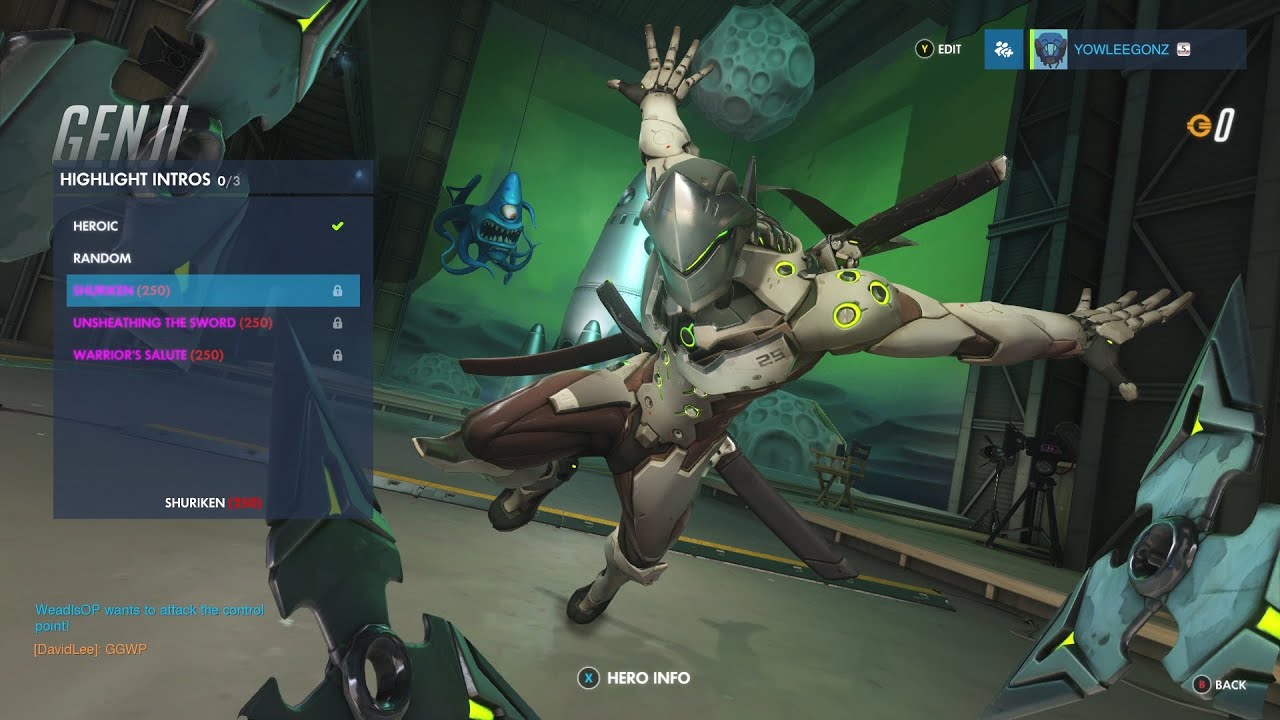 Genji Highlight Intro | Overwatch - YouTube