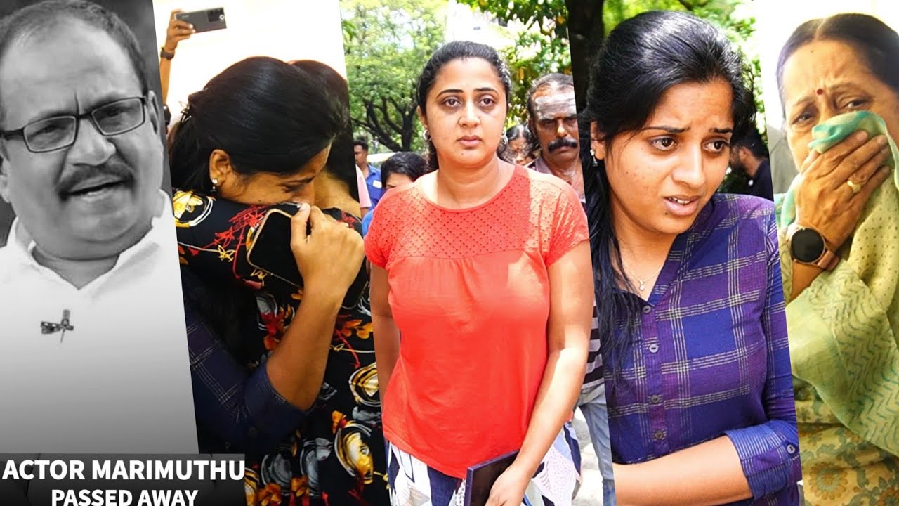 Marimuthu 😭 கதறி அழுத Ethirnechal குடும்பம் " Actor Marimuthu video ...