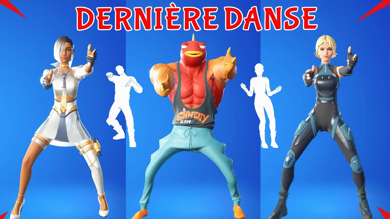 DANSES SKINS PASSE DE COMBAT Chapitre 4 Saison 4 Fortnite 👀 Sans toi ...