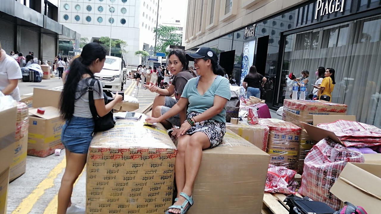 Ofw Sending Balikbayan Box to Philippines - YouTube