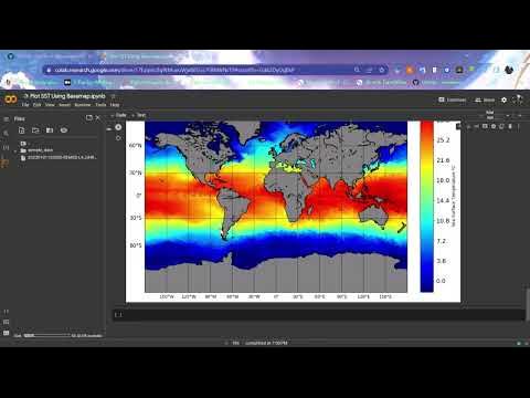 Python Tutorial to Plot Sea Surface Temperature Data Using NetCDF4 and ...