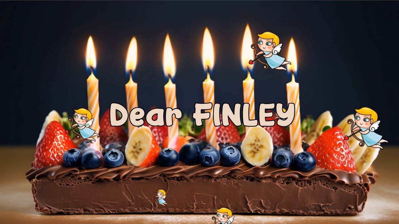 Happy Birthday FINLEY Music ⭐ Happy Birthday Song for Finley 🎈 Wish You ...