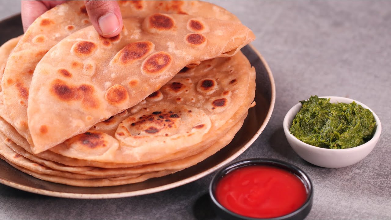 YOGURT ROTI RECIPE | DAHI ROTI | EASY YOGURT ROTI | YOGURT PARATHA | N ...