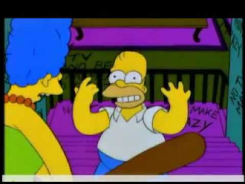 The Shining - Stair Scene with Jack Nicholson and the Simpsons. - YouTube