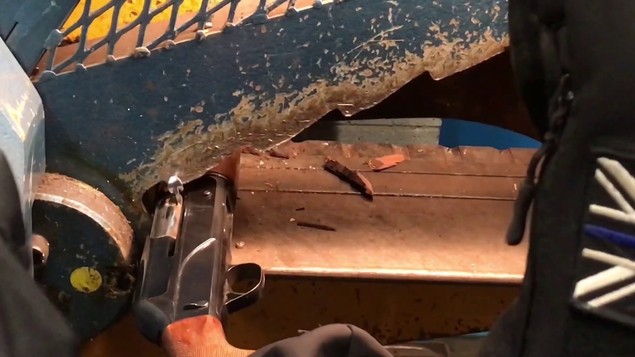 Firearms surrender Devon & Cornwall - crushing guns 2 - YouTube