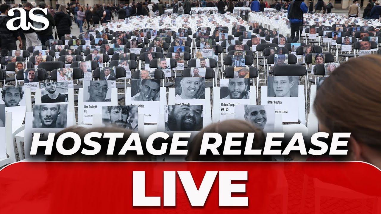 LIVE: VEHICLES WITH RELEASED HOSTAGES ARRIVE as ISRAELI HELICOPTERS ...