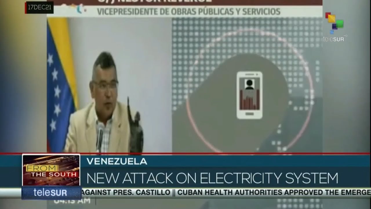 Venezuela suffers electrical sabotage - YouTube