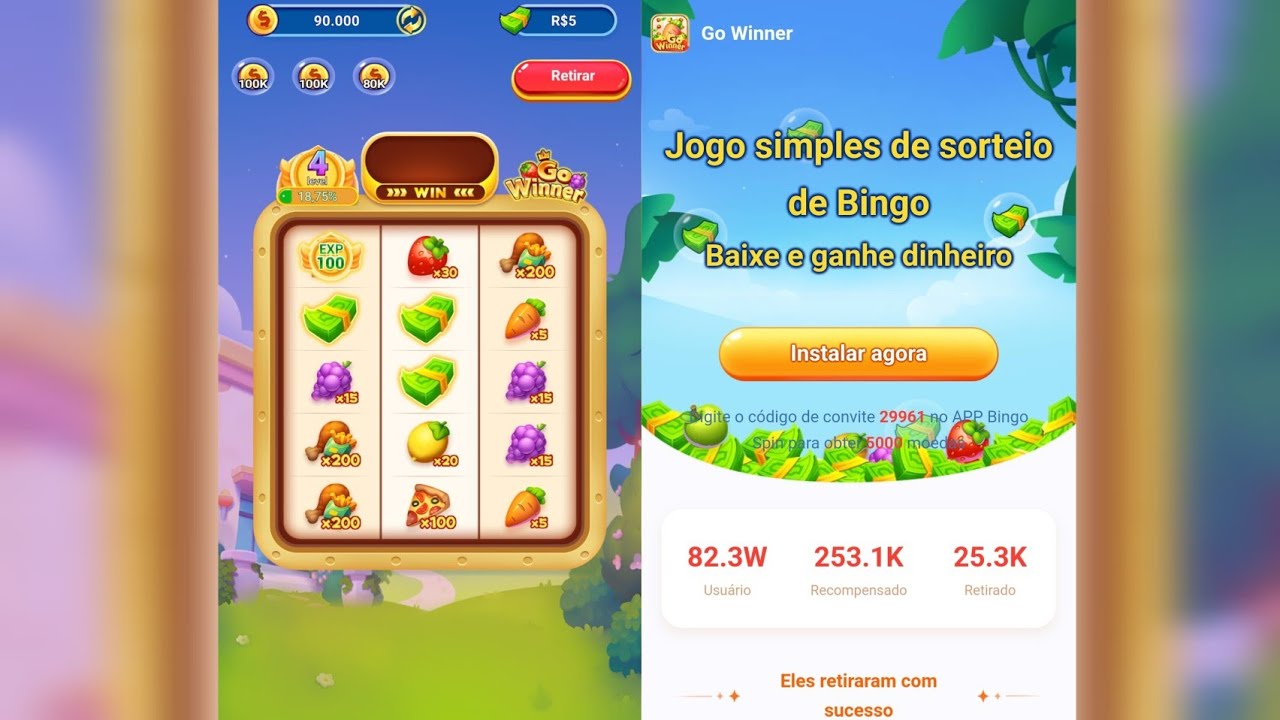 Go Winner Instalou Jogou Sacou Em Poucos Minutos Com Prova de Pagamento ...