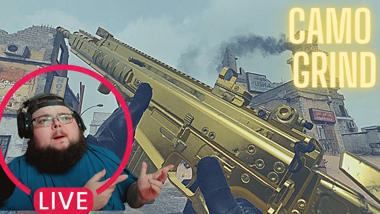 🔴LIVE - CAMO GRIND !!SMGS FINISHED TONIGHT!! - YouTube