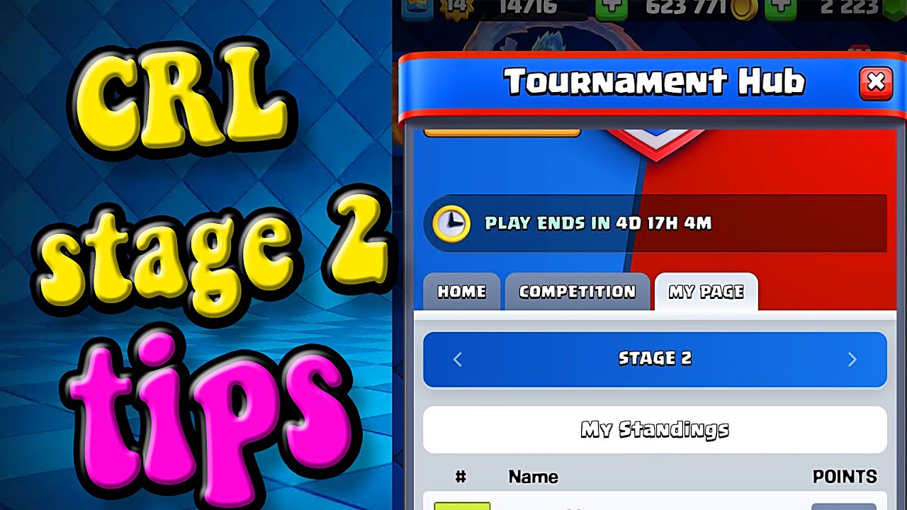 CRL stage 2 fomat and tips Clash Royale - YouTube