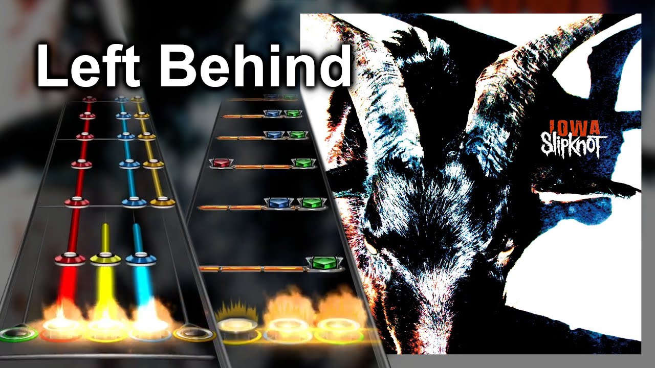 Slipknot - Left Behind - Full Band Chart Preview - YouTube