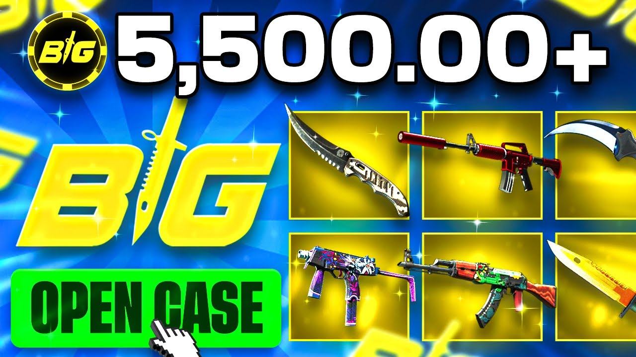 CSGOBIG CRAZY CASE BATTLES LIKE NEVER BEFORE!? - YouTube