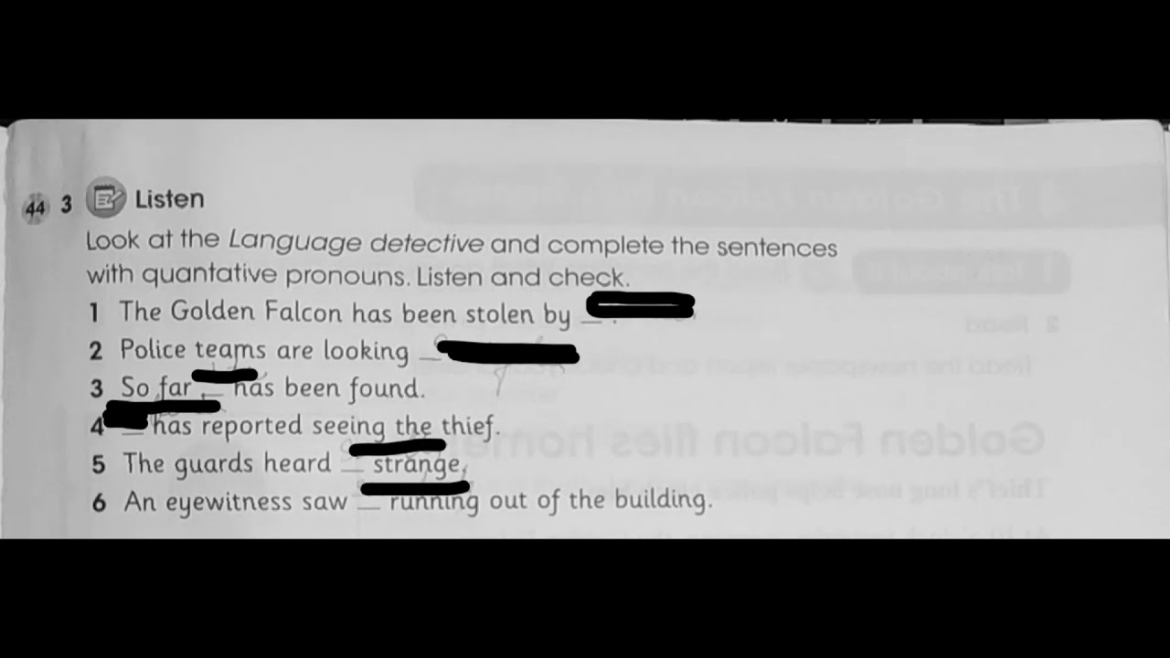 Fill in the blanks with Quantitative Pronouns - YouTube