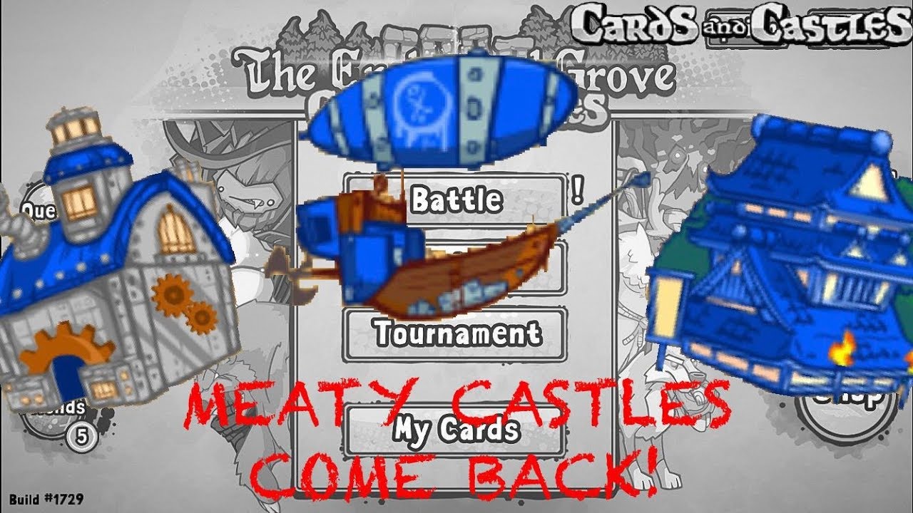 Cards and Castles | Castle Wars | Meaty Castles Part 2 - YouTube