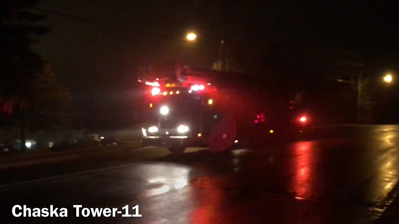Chaska Fire- Responding to a Car Fire - YouTube