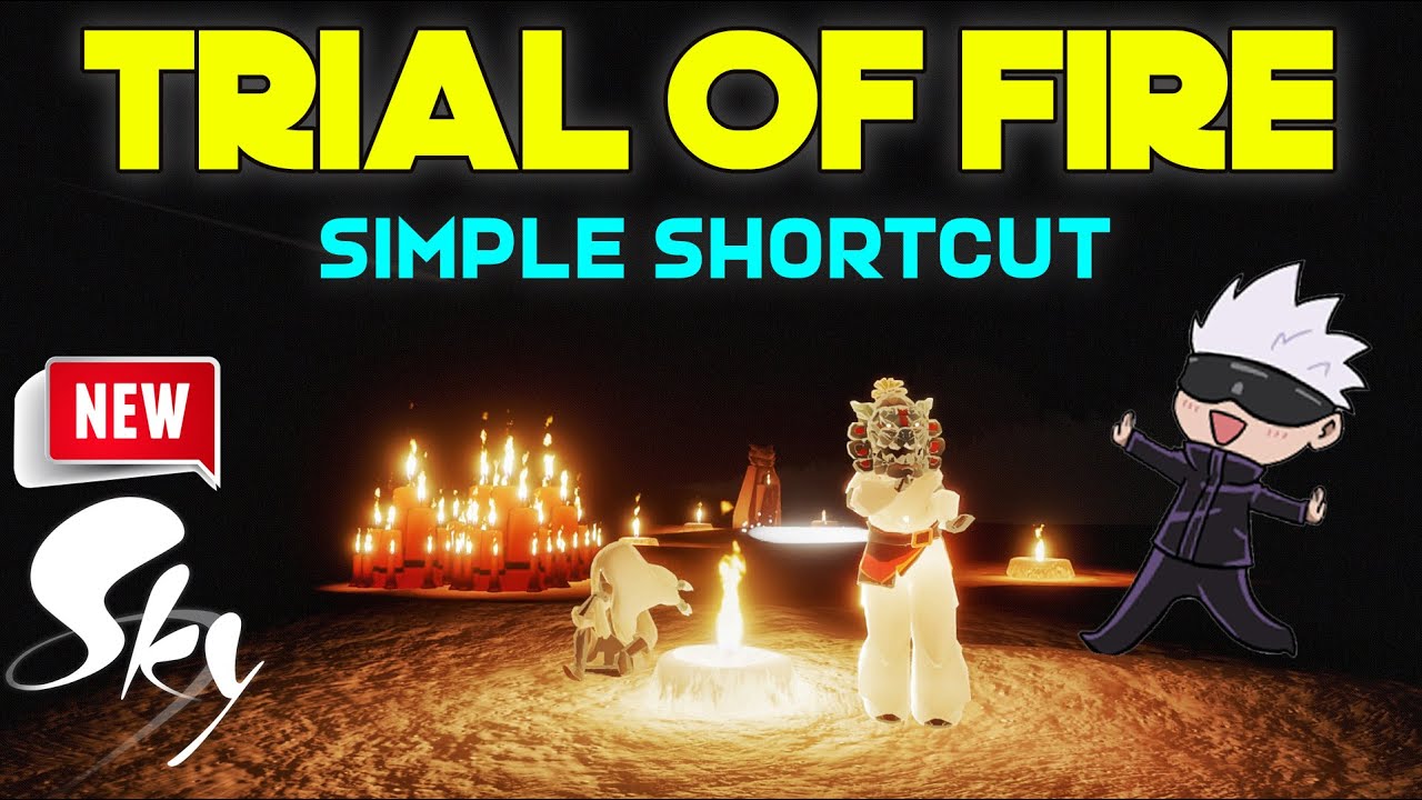 Trial Of Fire Blind Shortcut | Sky: Children of the Light | Kakdamba ...