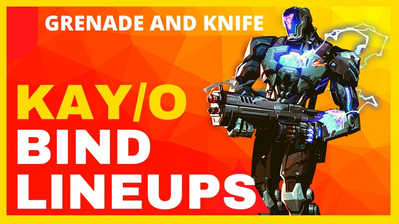 KayO Grenade and Knife Lineup in Map Bind on Valorant - YouTube