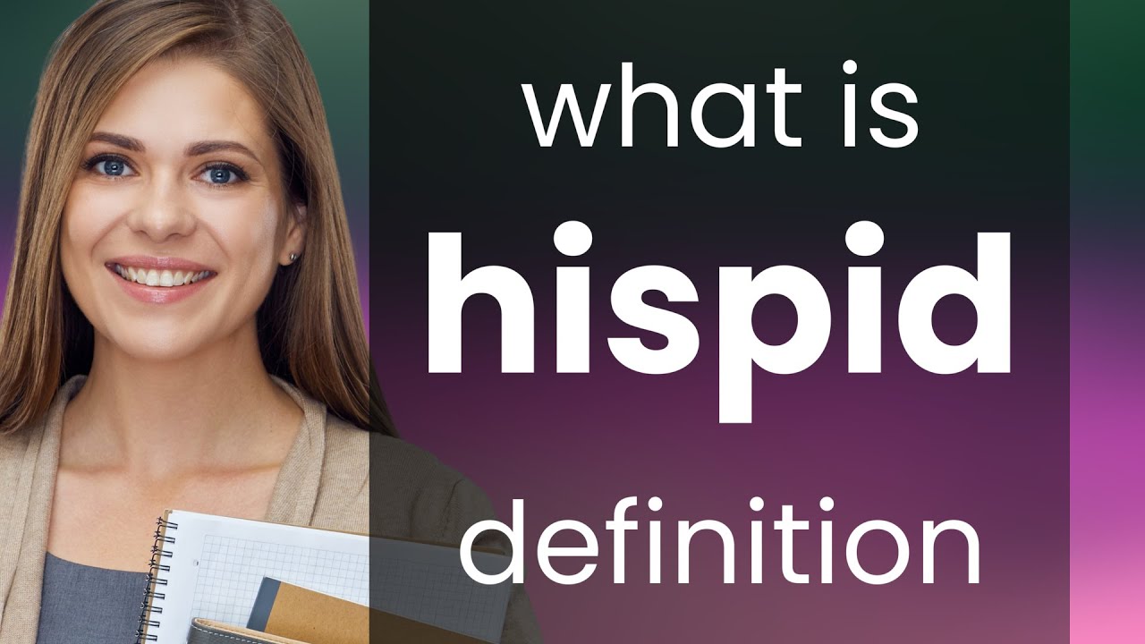 Hispid | HISPID definition - YouTube