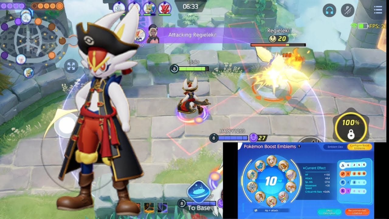 Cinderace build Pokemon unite||pyro+feint defence+attack 😱 - YouTube