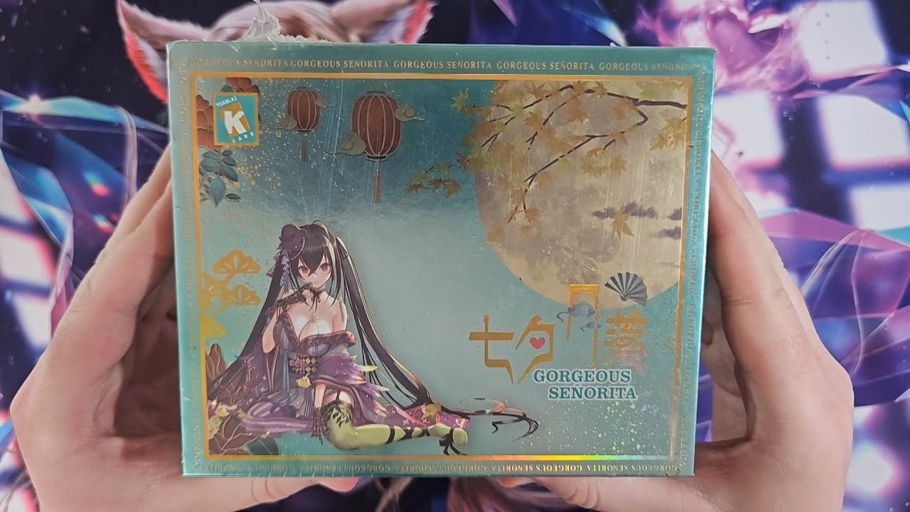 Goddess Story Gorgeous Senorita Unboxing Glitter Cards Please Youtube