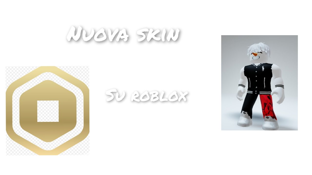 Nuova skin con i robux su roblox - YouTube