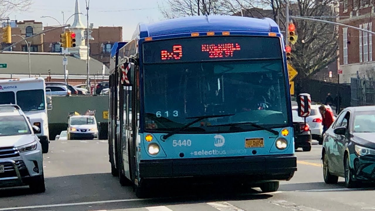 2016 Novabus LFSA #5440 on the Bx9 at Kingsbridge Road and Morris ...