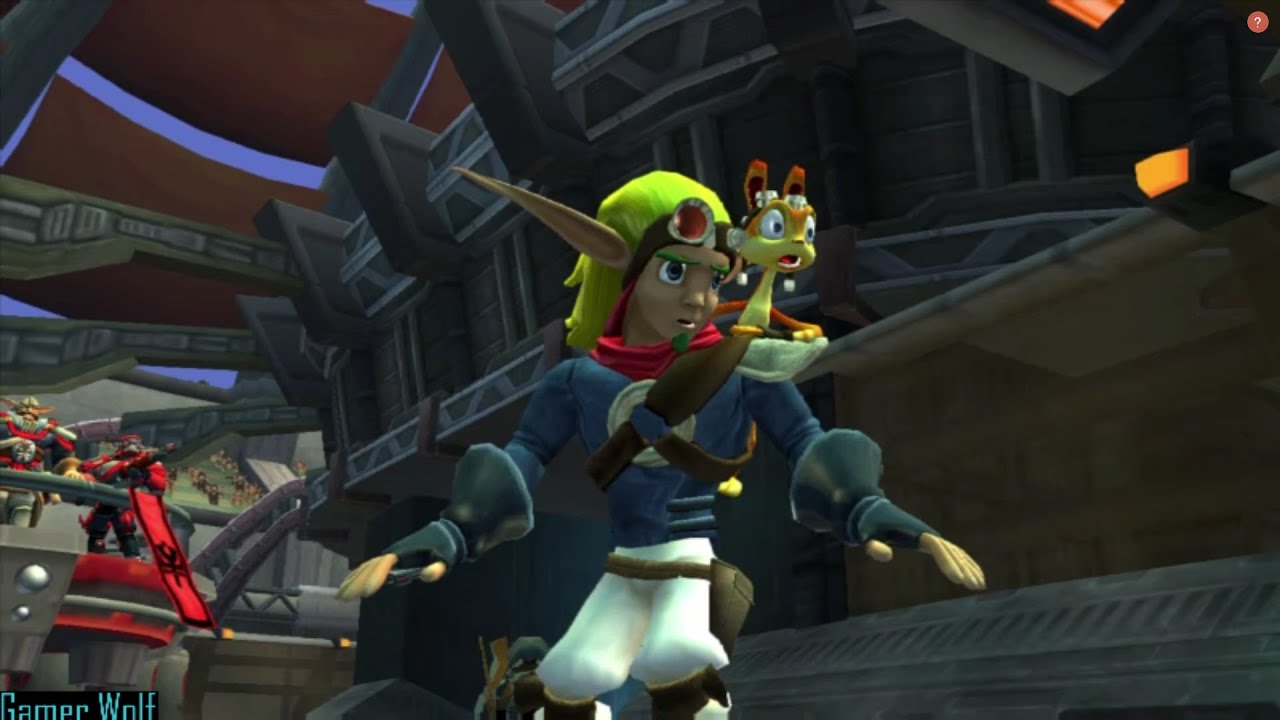 Jak II: Class 1 Race, Krew Boss Battle and Wank Machine Game Part 12 ...