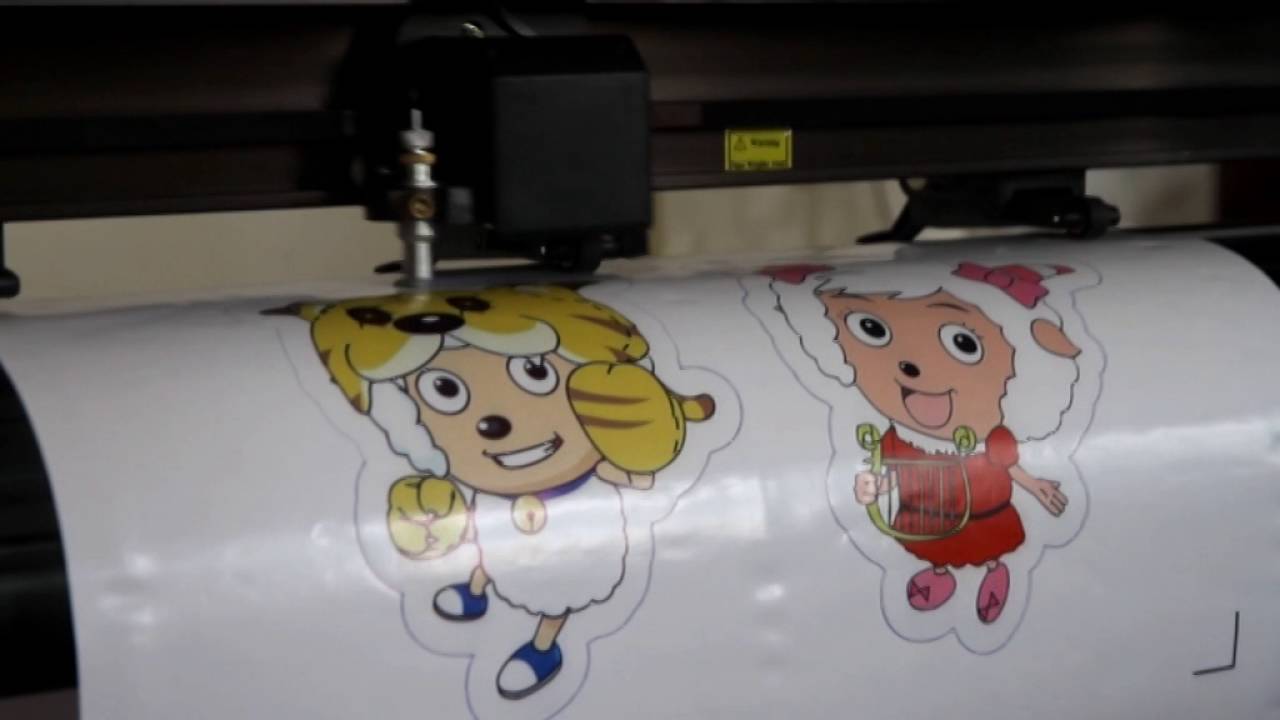 HX-KIII KING RABBIT new launched Auto contour cutting plotter - YouTube