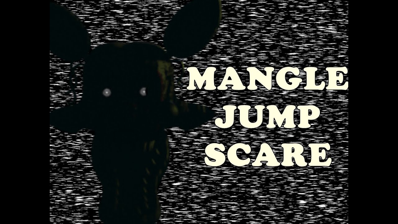 Five nights at freddys 3 Mangle JumpScare - YouTube