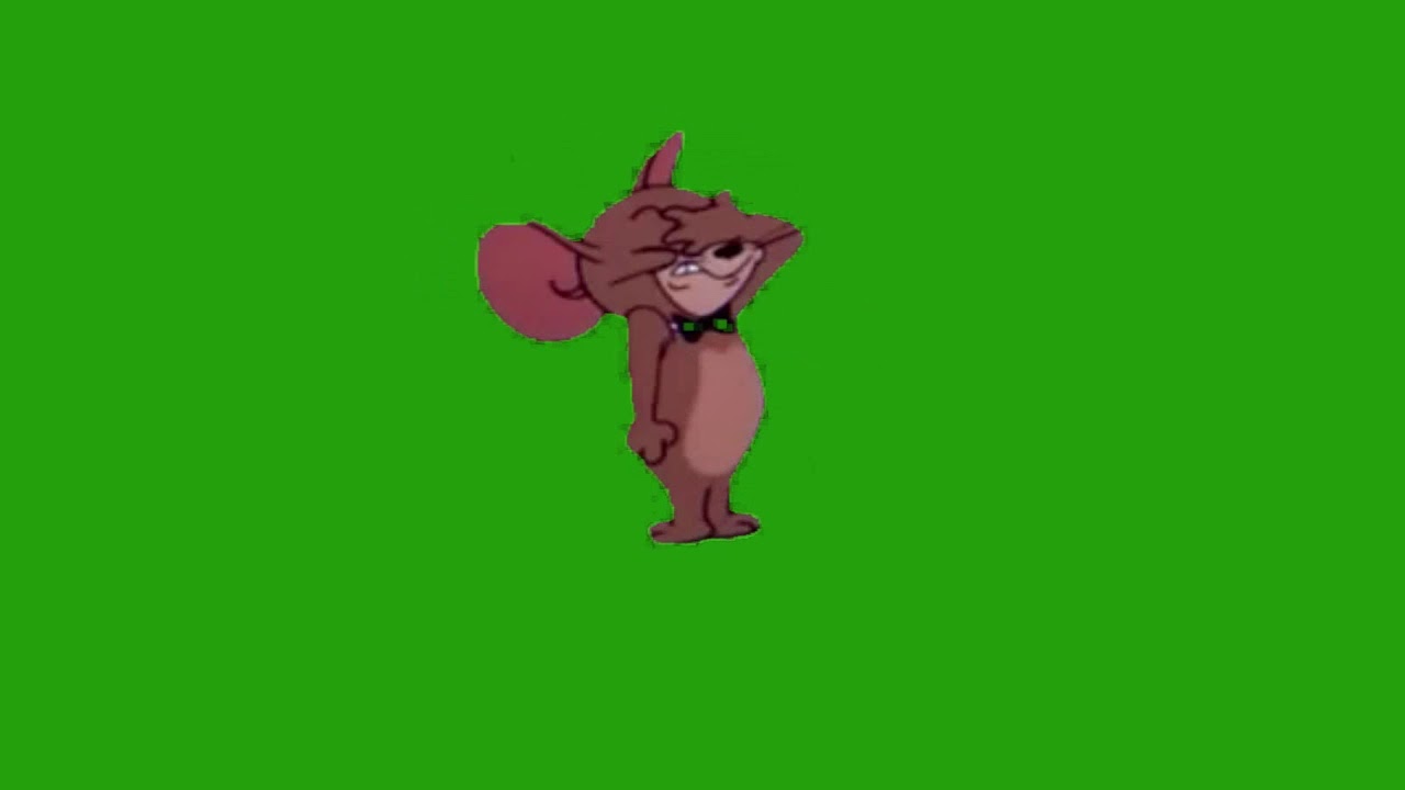 Jerry hits himself Green screen - YouTube