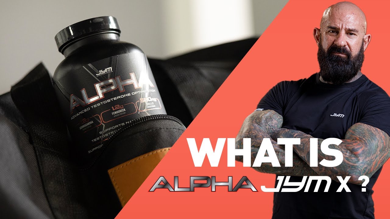 Alpha JYM X: Natural Testosterone Optimization for Strength, Energy ...