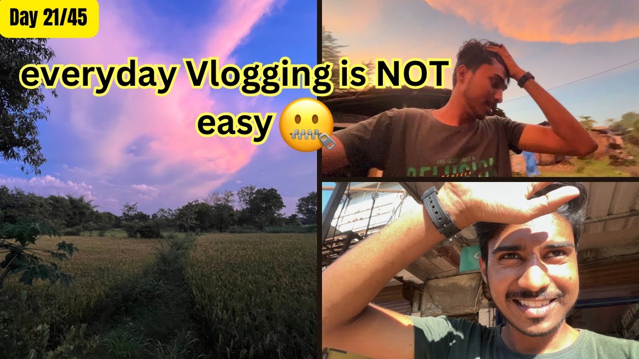Everyday Vlogging Is Not Easy 🤐 - YouTube