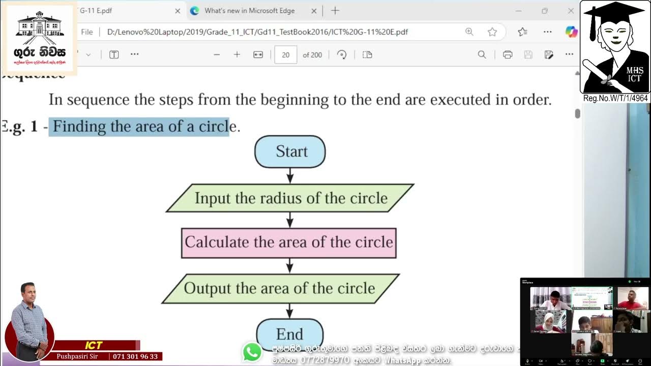 ICT Grade 11 Unit 01 Programming Part 02 English Medium 2025 01 19 - YouTube