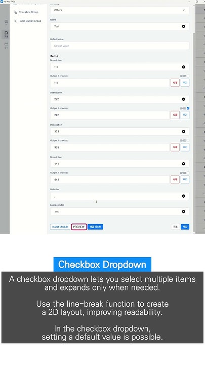 How to Manage Modules: Checkbox Dropdown - YouTube