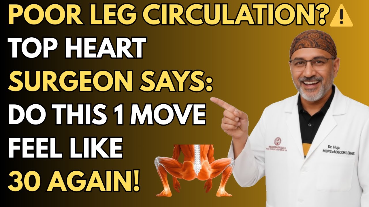 Surgeon REVEALS: Do THIS 1 Exercise for Poor Leg Circulation After 60 ...
