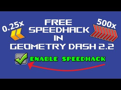 How to use SPEEDHACK in Geometry Dash 2 2! - YouTube