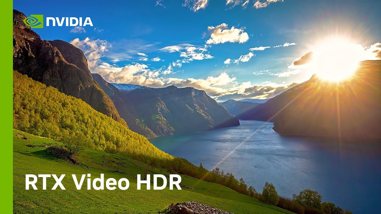 RTX Video HDR: Melhore seus Vídeos com Qualidade HDR usando IA - YouTube