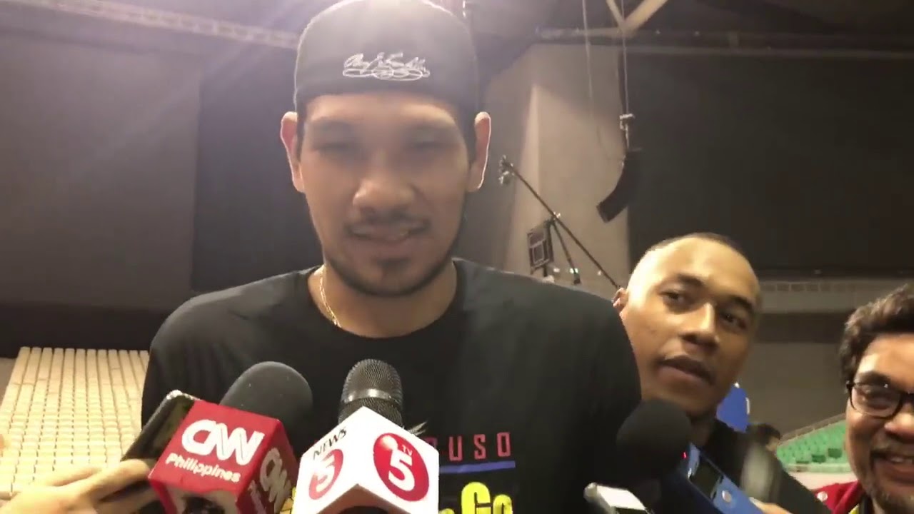 Sports | Jun Mar Fajardo to Calvin Abueva: Buang :) - YouTube