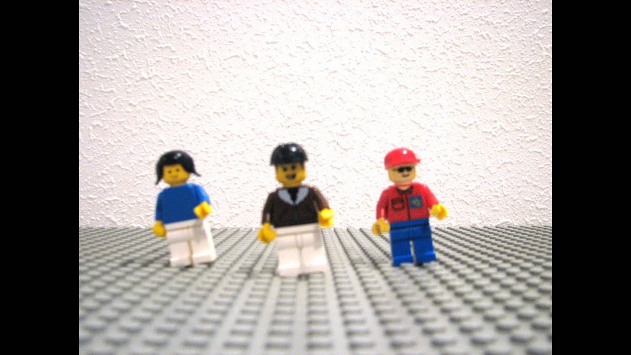 Lego man dance - YouTube