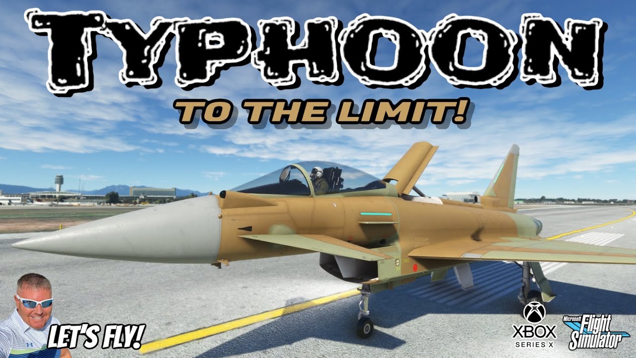 Eurofighter Typhoon Lights Up The Vancouver Skies! MICROSOFT FLIGHT ...