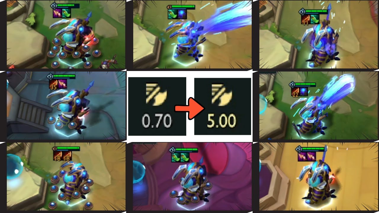 [TFT Set13] What’s the Fastest Item Combo for Kog'Maw to Reach Attack ...