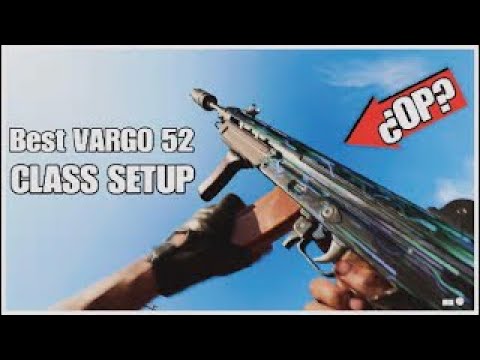 OVERPOWERED AND FASTEST VARGO 52 CLASS SETUP IN COLD WAR-(Best VARGO 52 ...