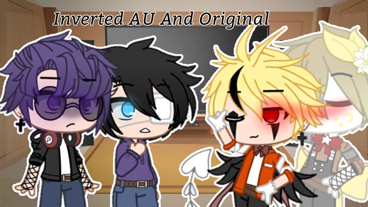 Inverted AU'S React To •MHA/FNAF• || 💚DekuBaku🧡 || MHA/BNHA || •MHA ...