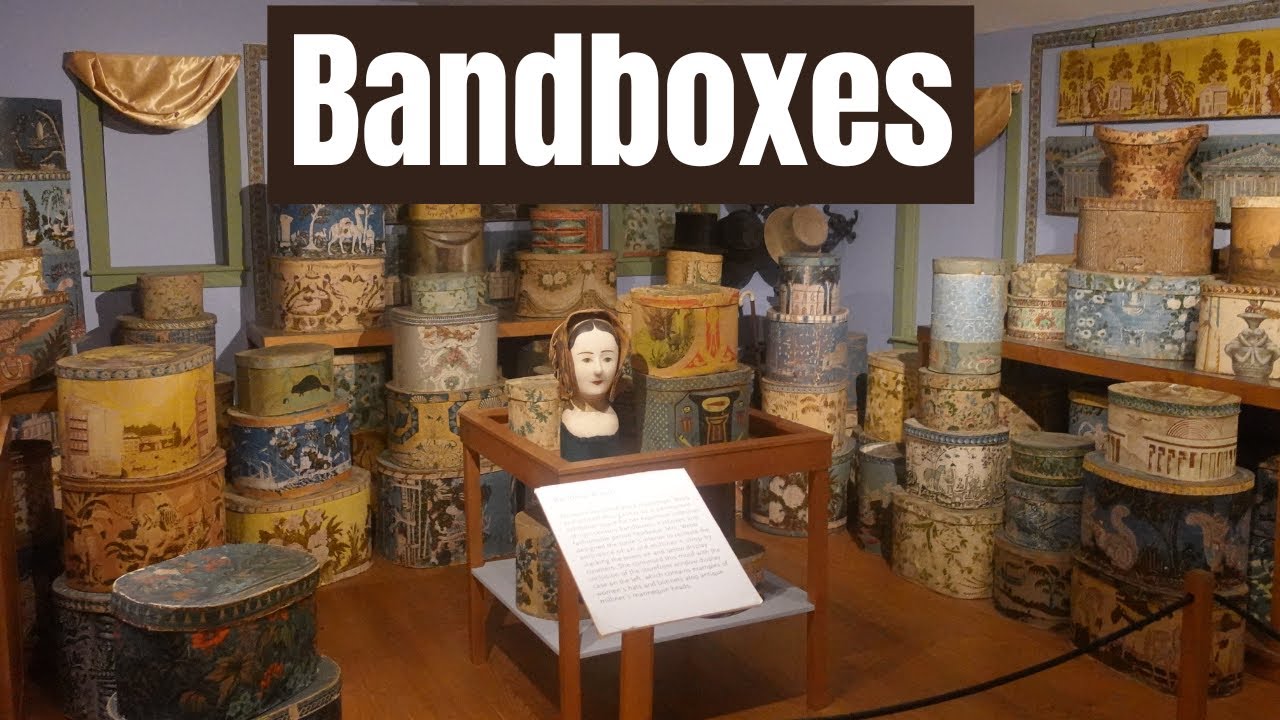 Hatboxes/ Hannah Davis/Antique Band Boxes! WOW! - YouTube