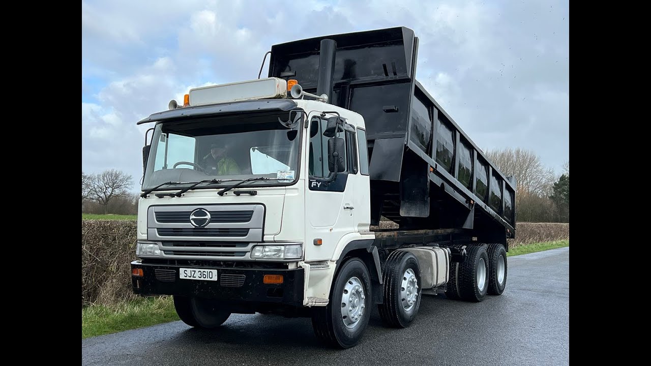 Hino FY 700 3241 8 X 4 Steel Body Tipper - YouTube