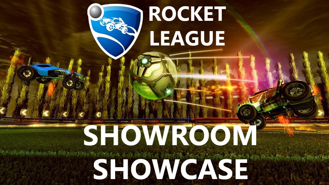ROCKET LEAGUE SHOWROOM SHOWCASE - YouTube