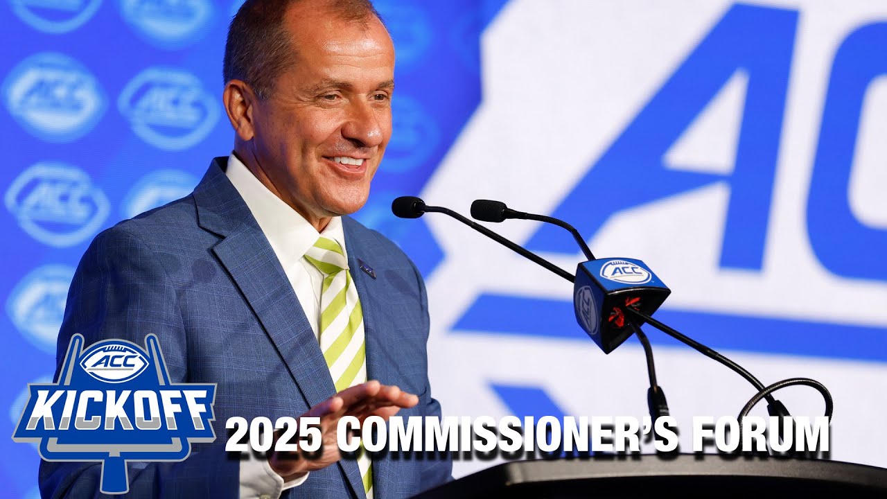 ACC Commissioner Jim Phillips' Full Forum | 2025 ACC Football Kickoff ...